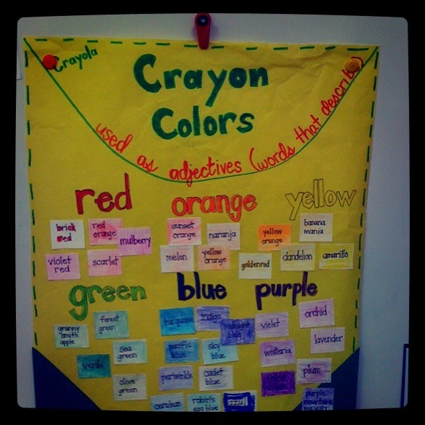 Rigorous Coloring: Colorful Adjectives