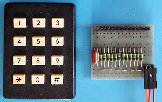 ArduPicLab: Very few wires for a numeric keypad for Arduino
