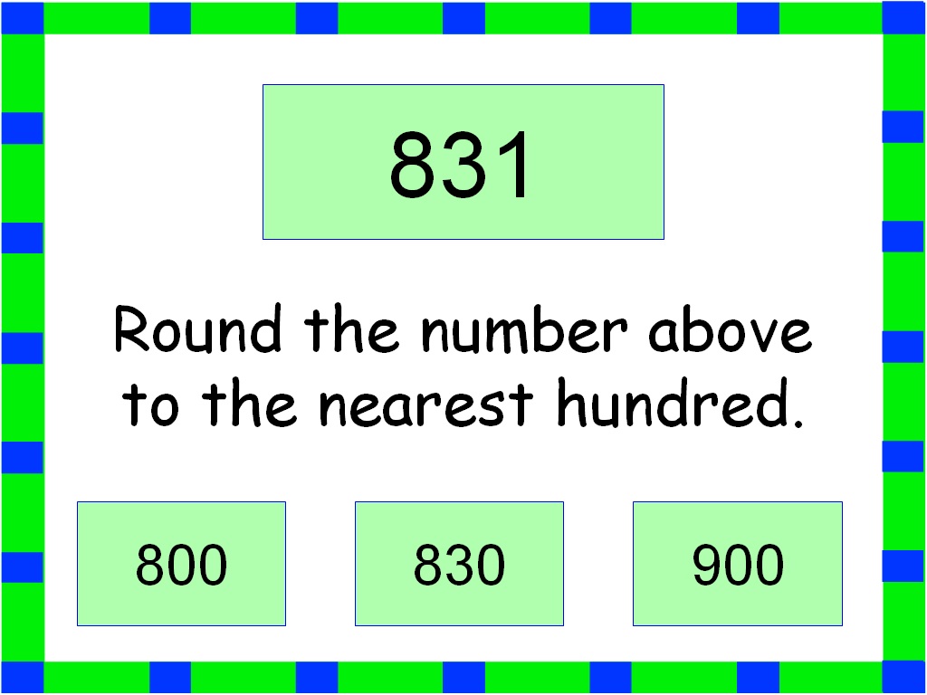 Student Survive 2 Thrive Math Practice Round To The Nearest Hundred Student Survive 2 Thrive Math Practice Round To The Nearest Hundred