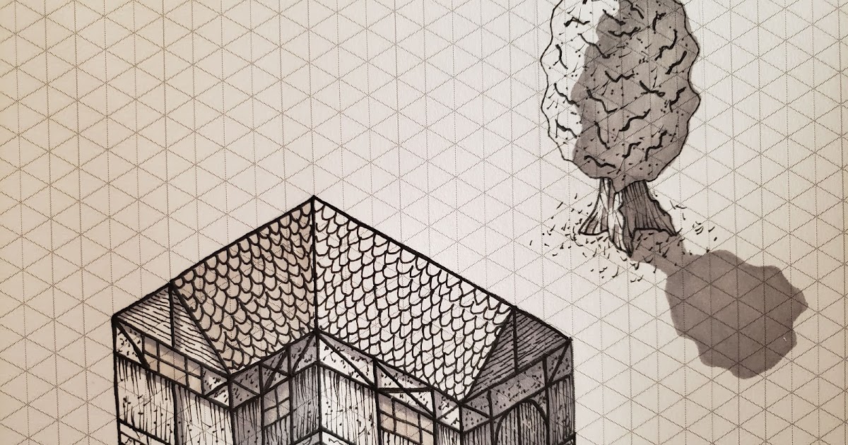 How To Draw An Isometric Forest