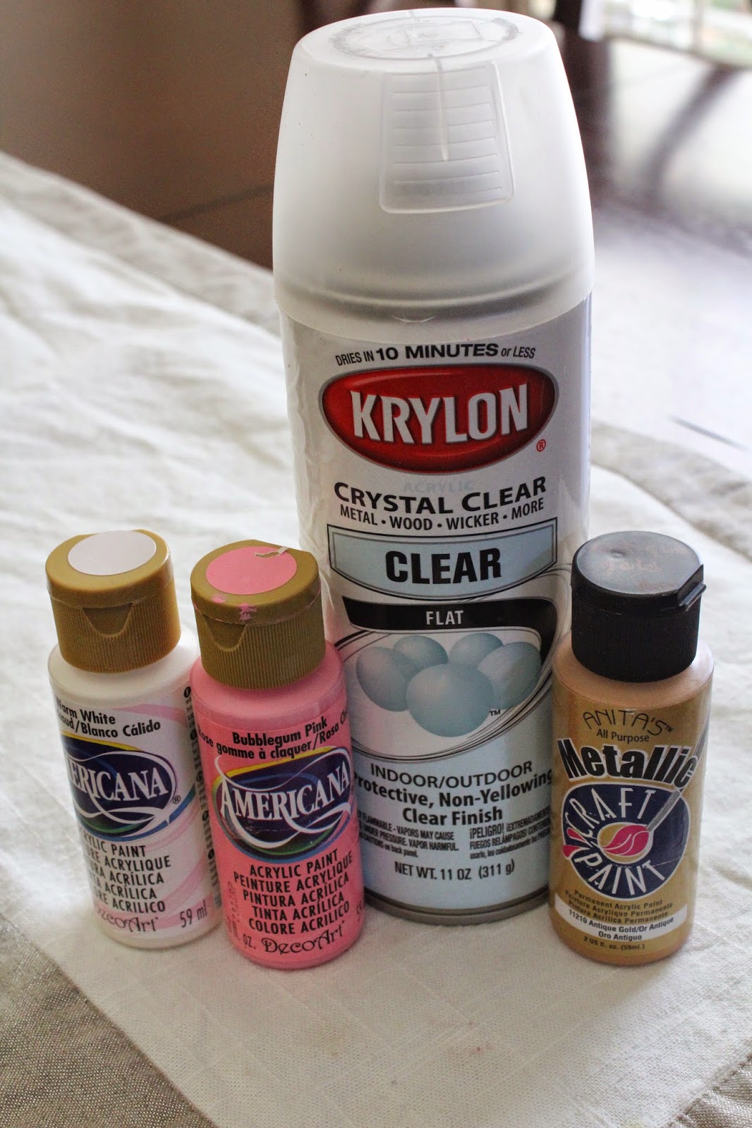 Building Our Hive: Painted Mason Jars