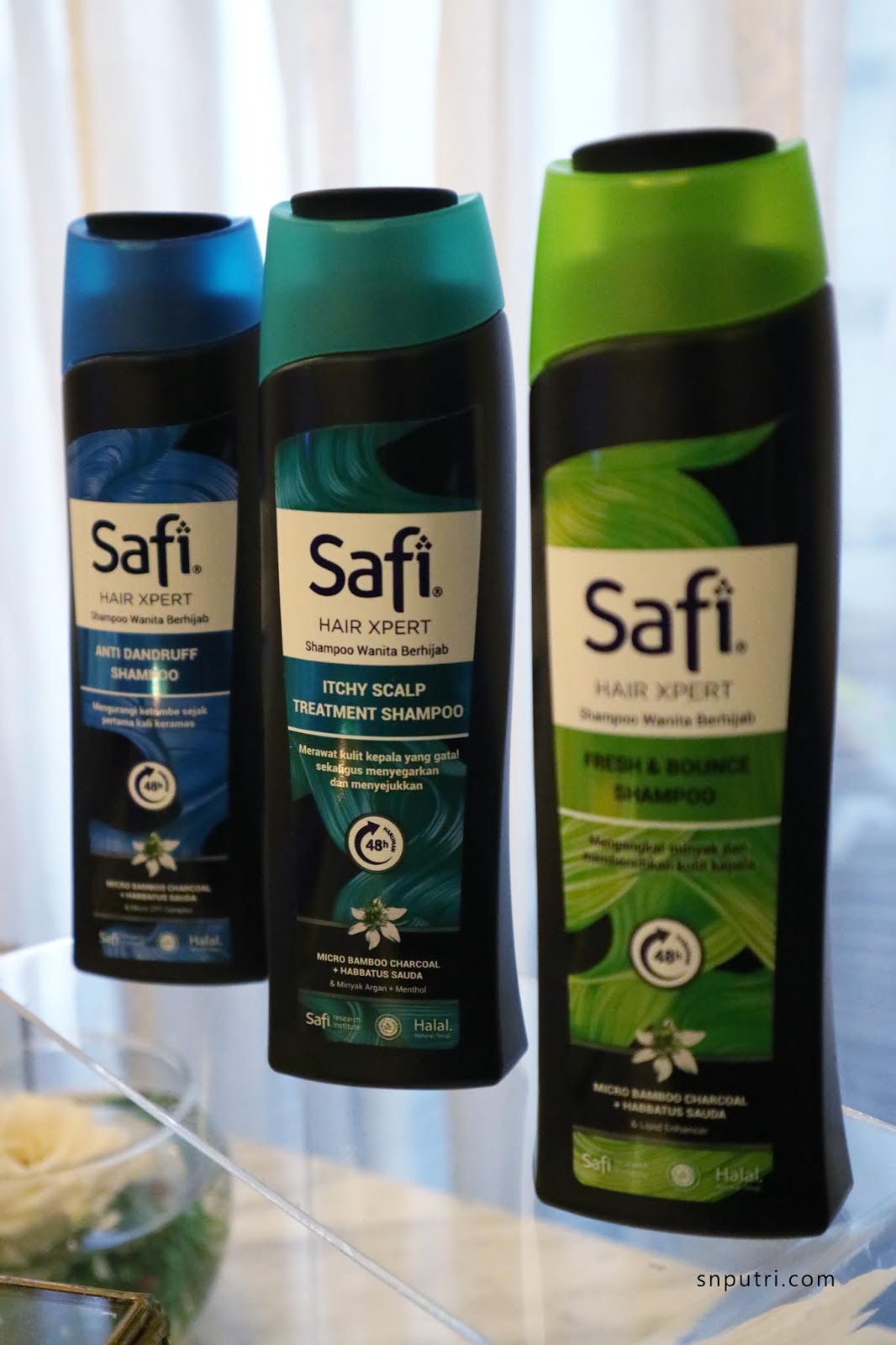 (REVIEW) SAFI HAIR XPERT FRESH & BOUNCE DAN ANTI DANDRUFF SHAMPOO ...