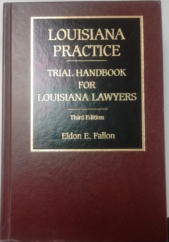 LUNO Law Library Blog: Print Resource of the Month: Trial Handbook for ...
