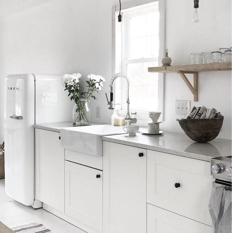 Angie Wendricks's beautiful white farmhouse