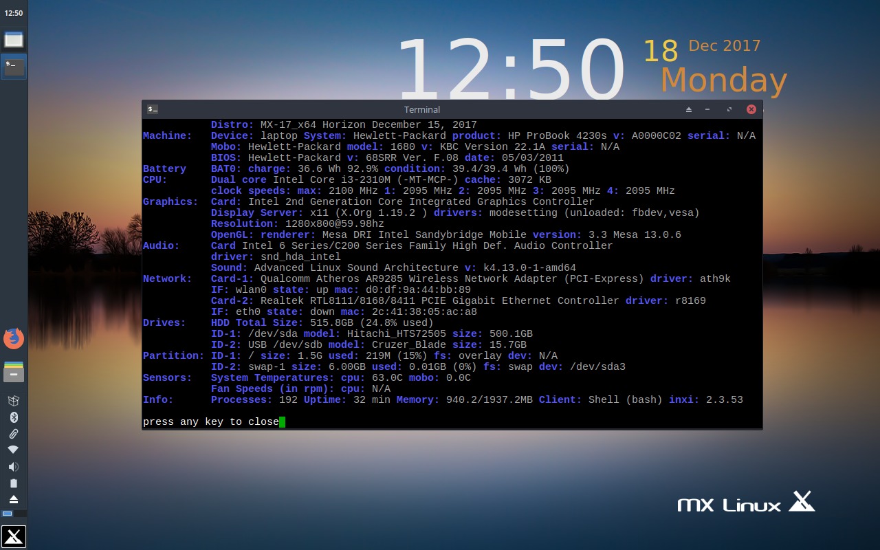 MX Linux 17.0 screenshots - DistroScreens