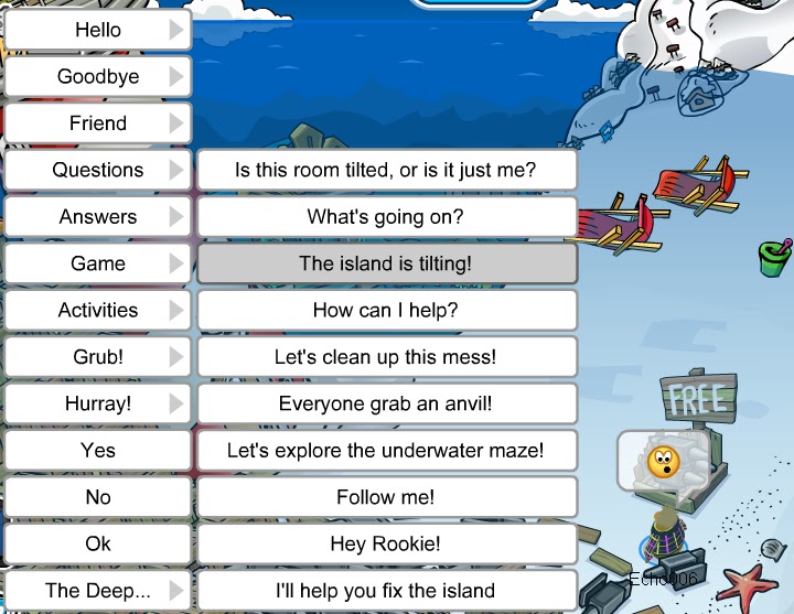Echo006 In Club Penguin: 29 January 2012