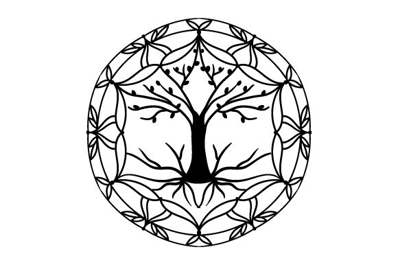 Tree of Life Mandala - Free Crafts & Graphics