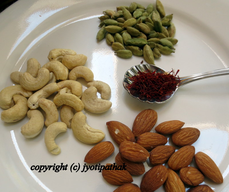 Taste of Nepal: Sikarni - (yogurt, saffron, pistachio dessert)