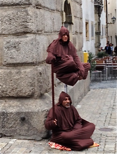 American Eyes: Bling Cathedrals and Levitating Monks