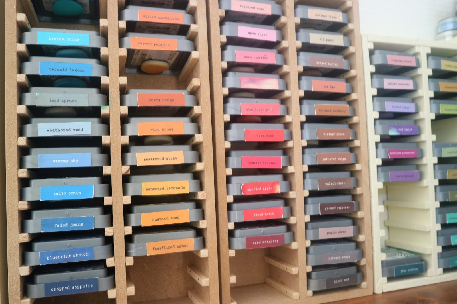 Regina's artfun: Distress Oxide Color Chart