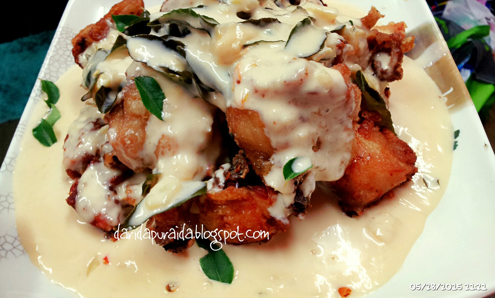 Dari Dapur Aida: Ayam Masak Butter..... Creamy Style