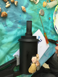 Bonfire Beaches: Seashell Solar Lights