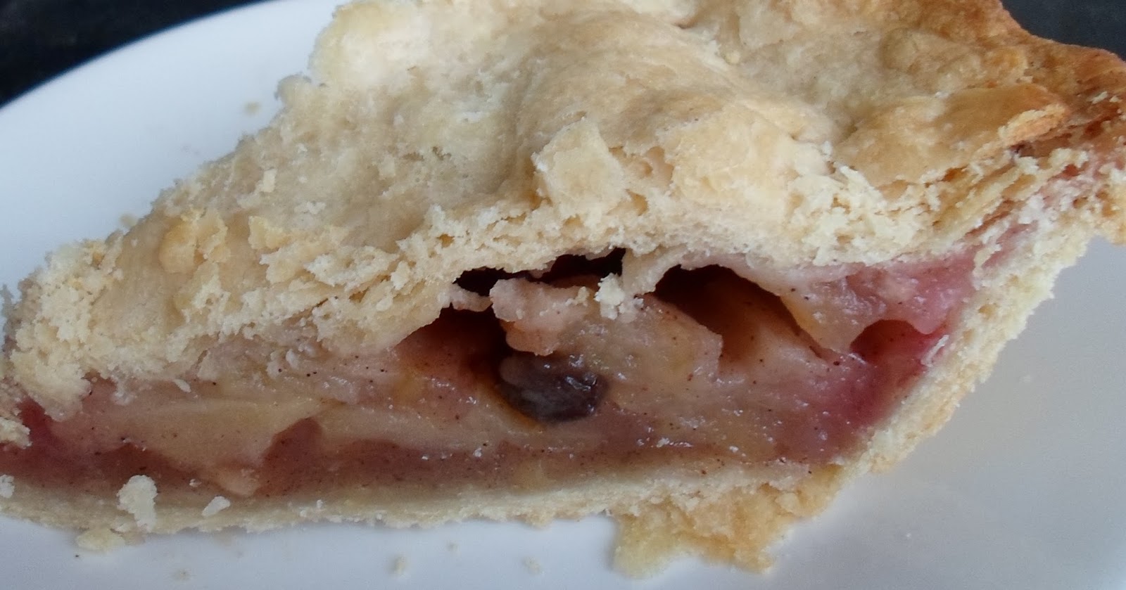 Happier Than A Pig In Mud: Apple Cranberry Raisin Pie