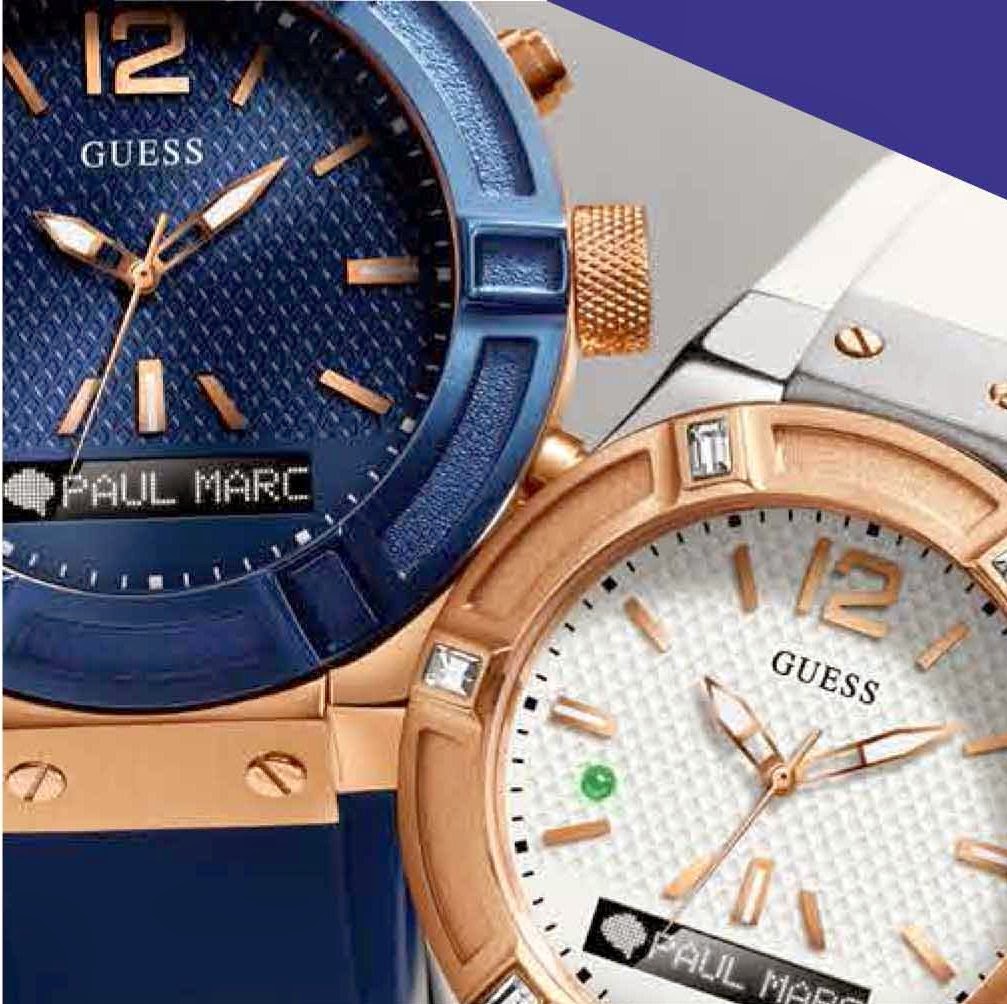 Estação Cronográfica: Relógios Guess avançam para um smartwatch