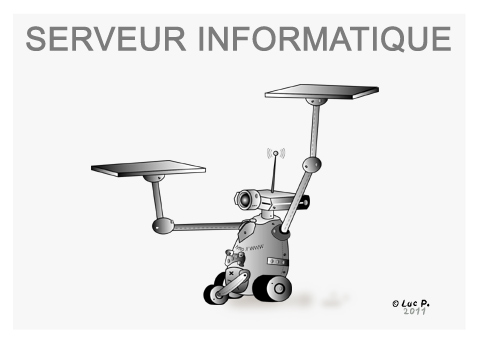 Sciences Extrêmes Luc P.: Humour Informatique "serveur"
