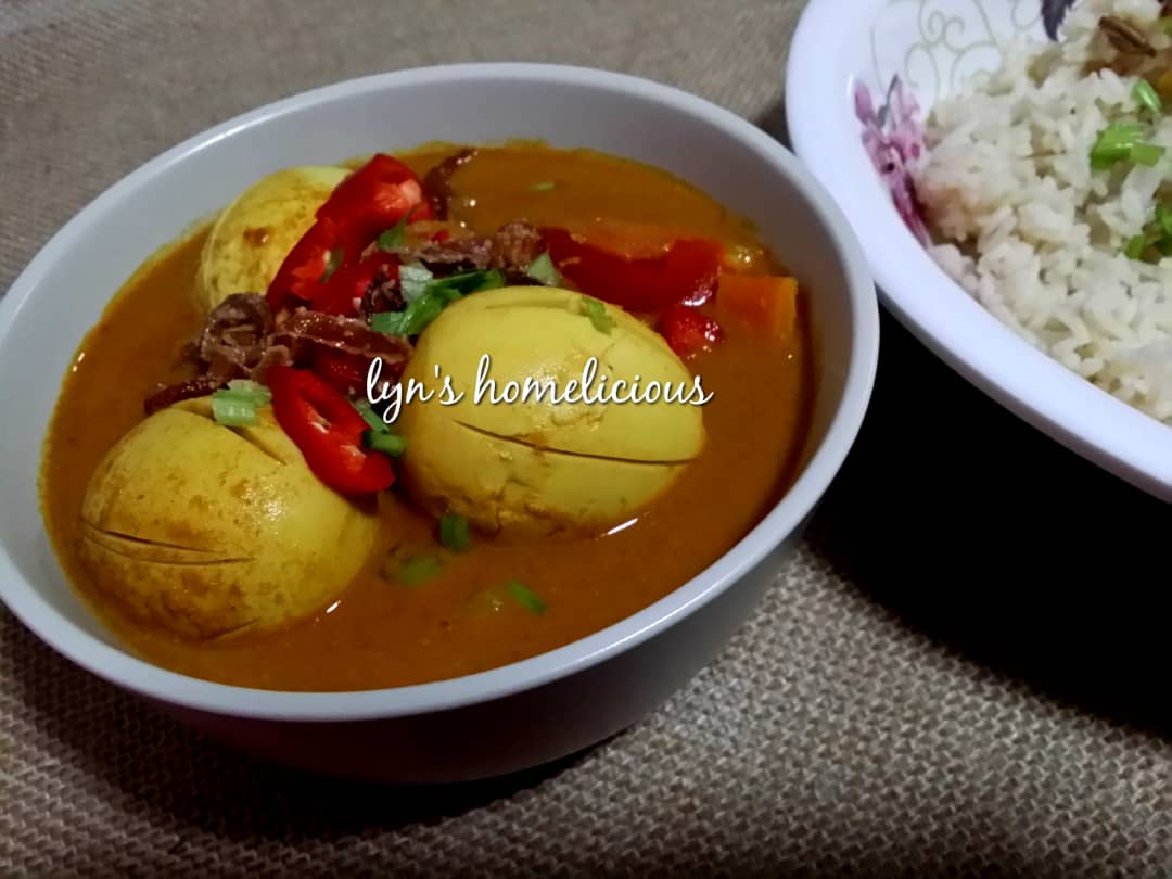 Kari Telur Istimewa Mudah | LYN'S HOMELICIOUS