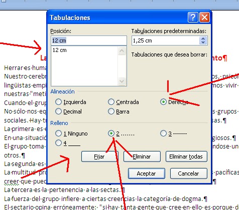 Informática Secundaria y Bachillerato: MAQUETACIONES CON TABULACIONES