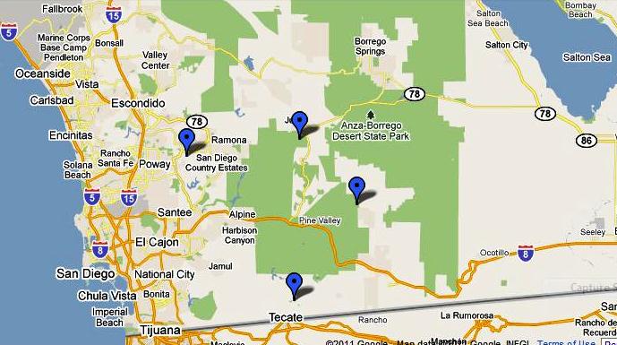 Bicycle Camping in San Diego County: Cats and Campgrounds