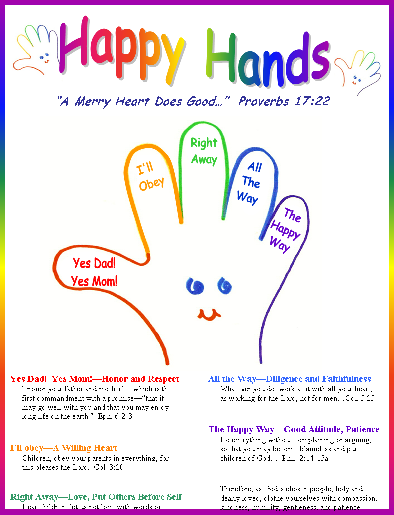 Hope for Homeschool: Happy Hands