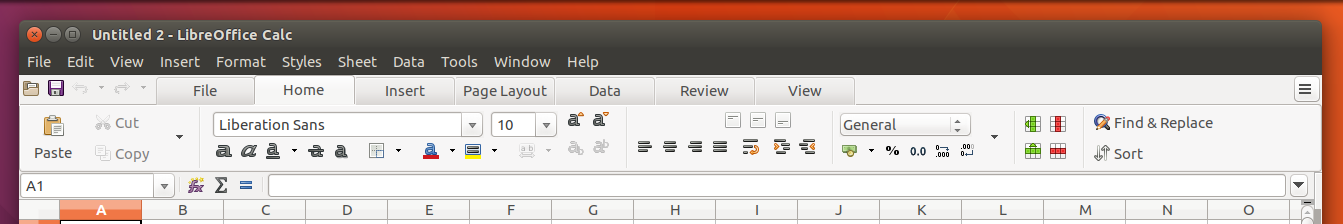 Quick Look at Notebookbar on LibreOffice 6.0