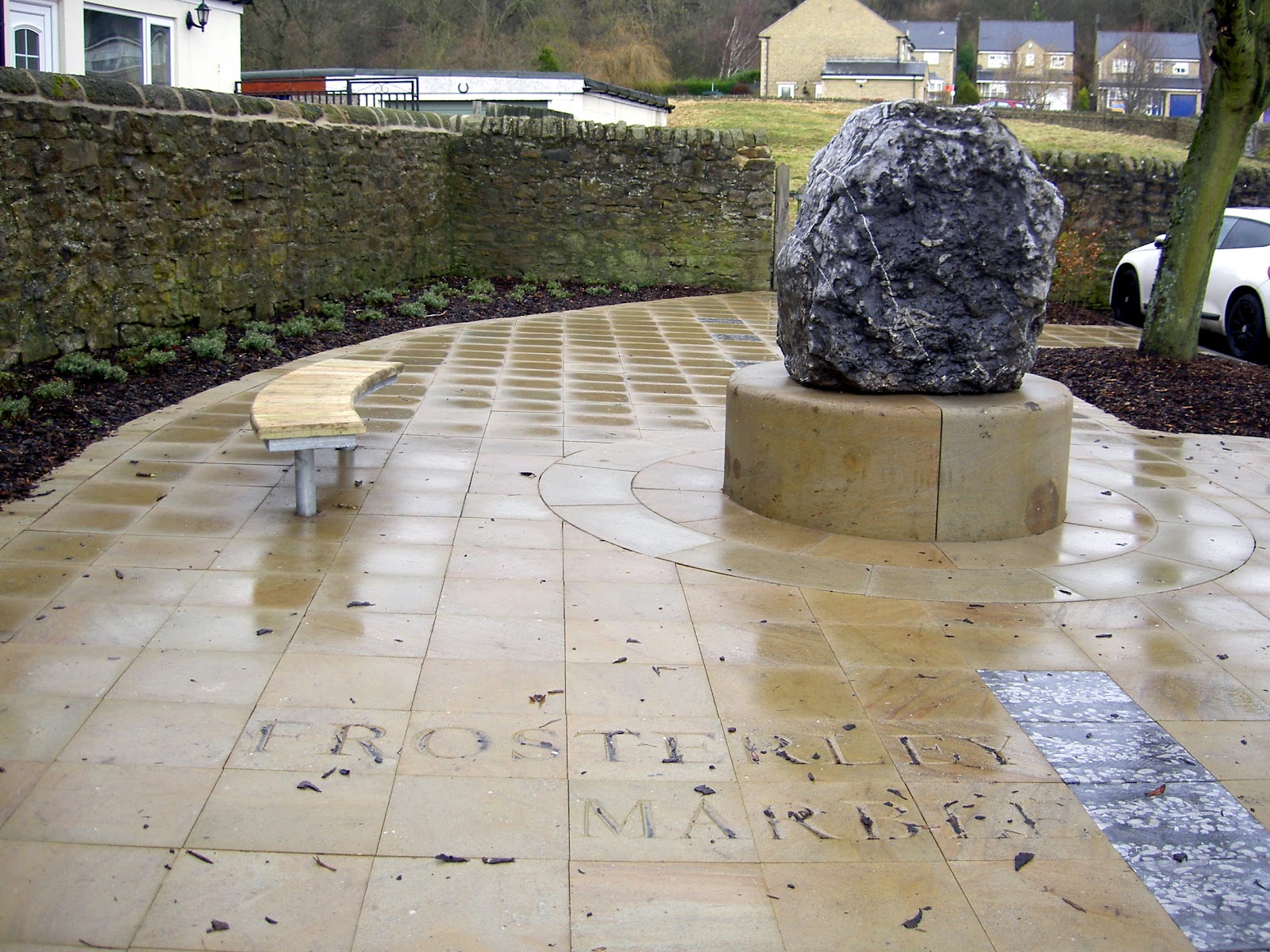Heather in Cowshill: Frosterley Marble
