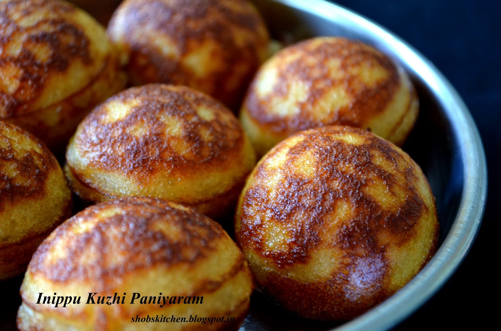 Sweet / Inippu Kuzhi Paniyaram - ShobsKitchen