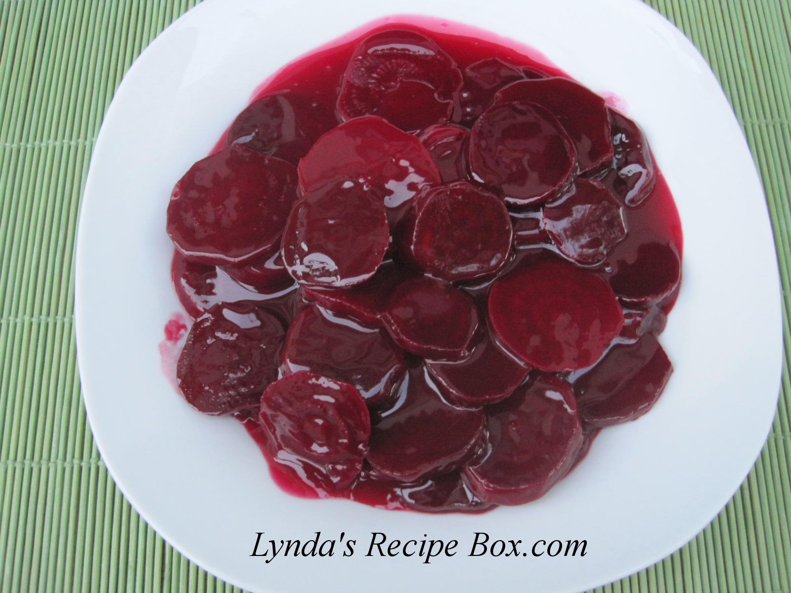 Lynda's Recipe Box: August 2012