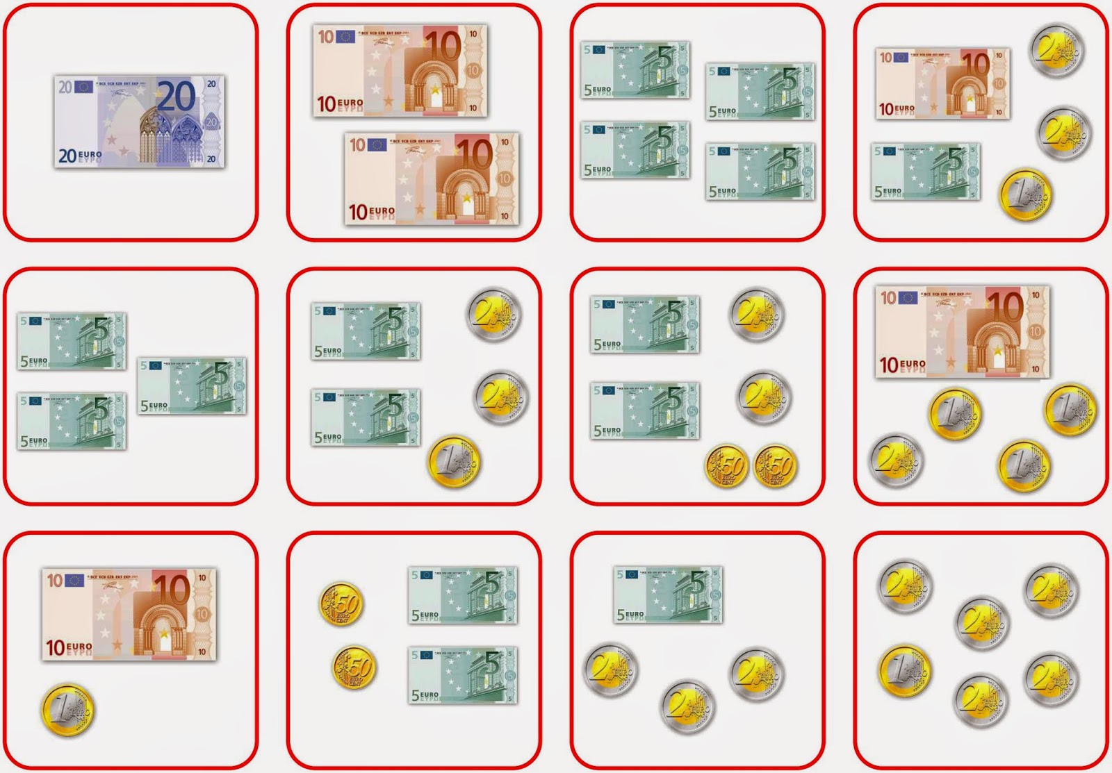 Lernstübchen: Stationsarbeit zum Geld (2)