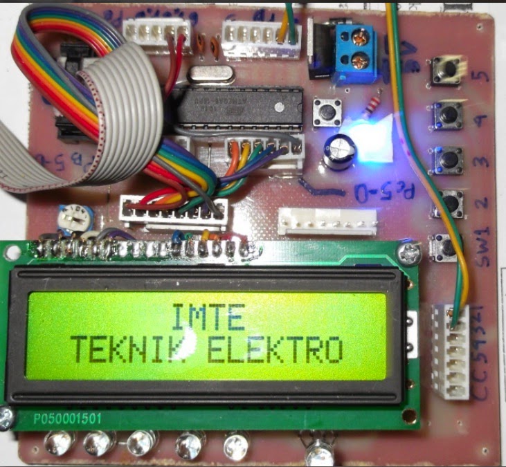 PCB Minimum Sistem Mikrokontroler ATMega 8. - FACEBLOGGER