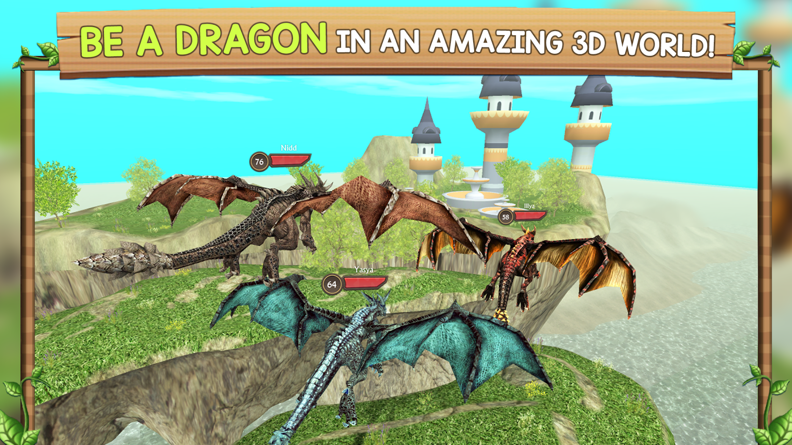 Dragon Sim Online: Be A Dragon v4.4 Mod Money APK