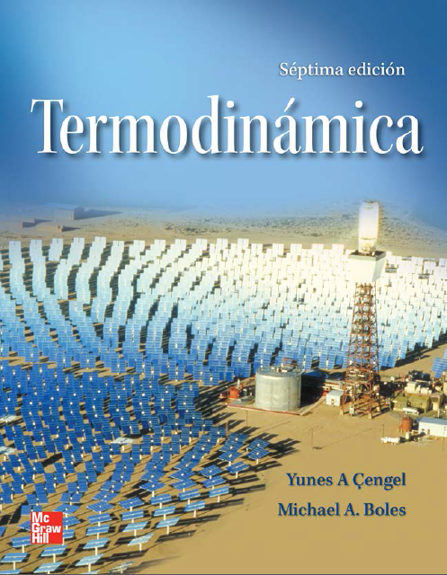 TERMODINÁMICA Yunes Cengel PDF - Descarga Ingenieria