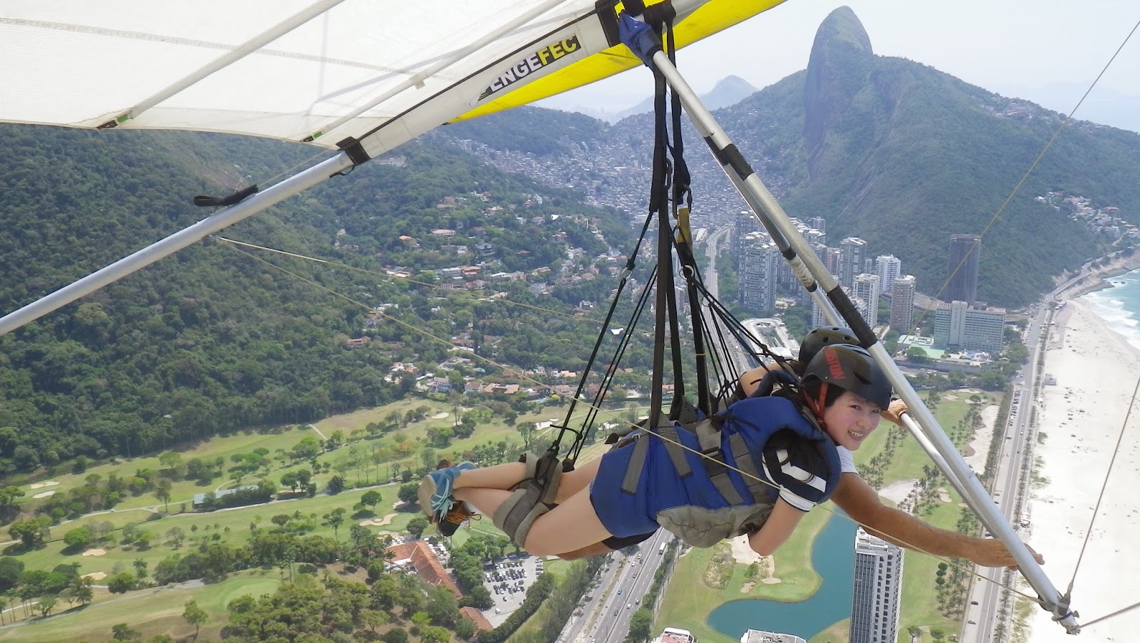 Jamie: Hang Gliding in Rio de Janeiro, Brazil