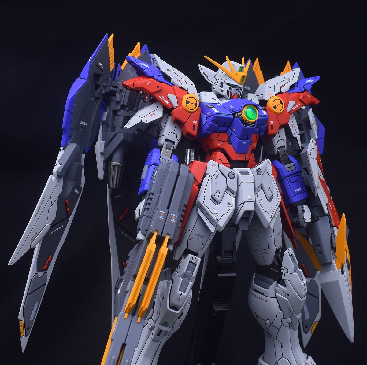 GUNDAM GUY: MG 1/100 Wing Gundam Proto Zero - Customized Build