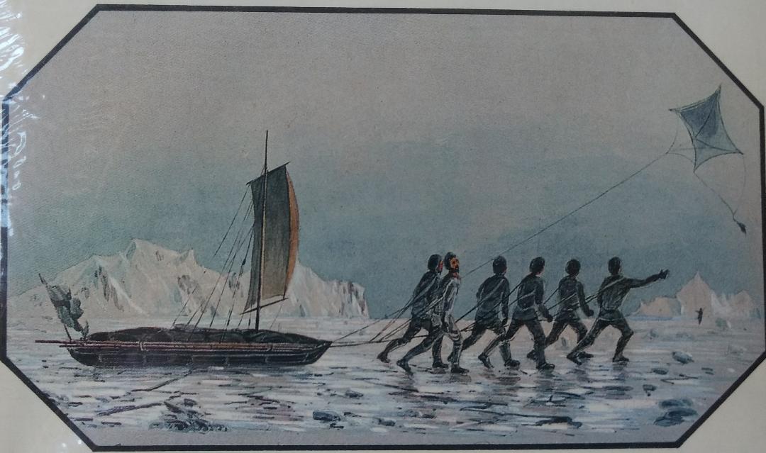 KABLOONAS: SAILING SLEDGES AND KITES - WE WERE THEREFORE "SHIPSHAPE"!!