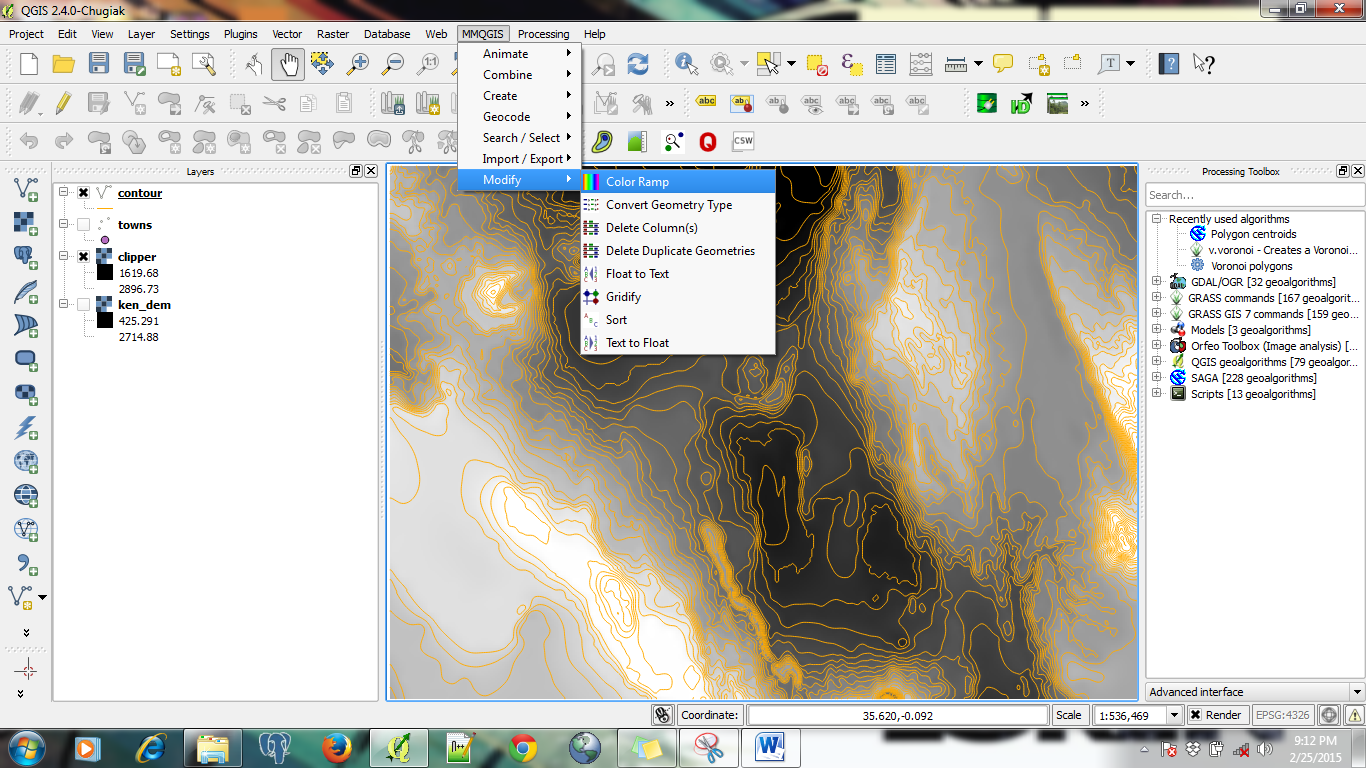 LifeinGIS: Generating Contours from DEM in QGIS