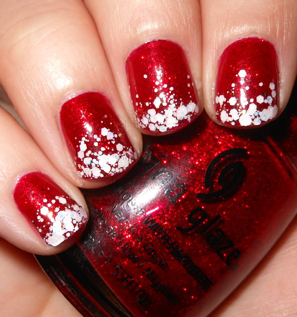 Imperfectly Painted: Way-Cool Mani Wednesday: Snowy Tips