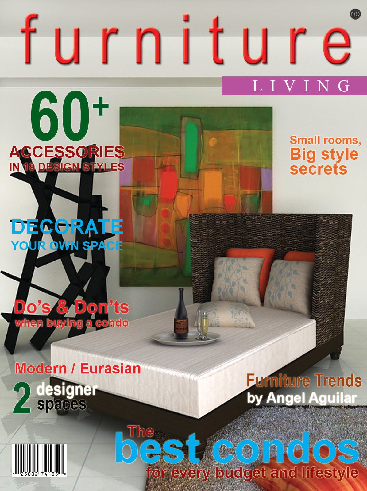 Angelo Aguilar Interior Design Portfolio: Photoshop!