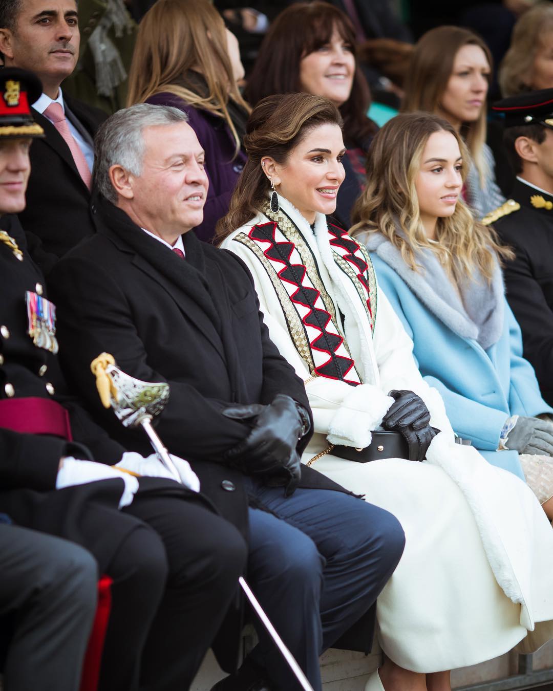 Princess Salma's Sandhurst graduation - Queen Rania's Closet ستايل ...