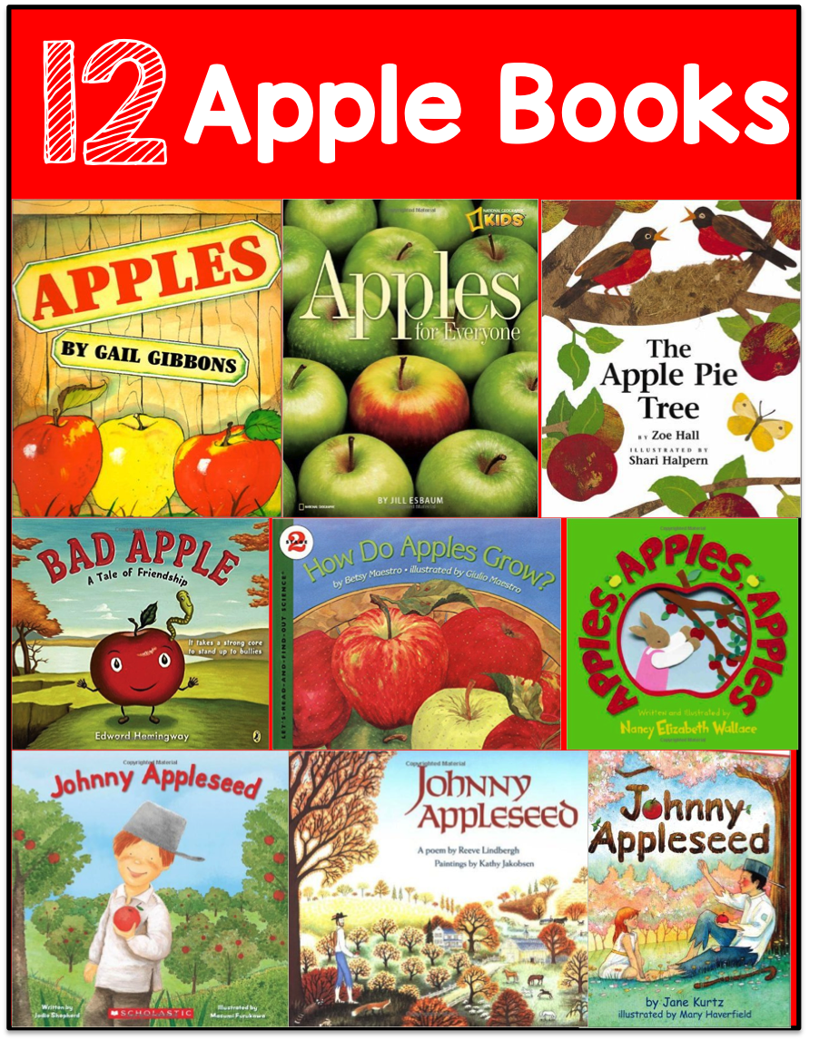 The 12 Best Read-Aloud Books About Apples | Time 4 Kindergarten