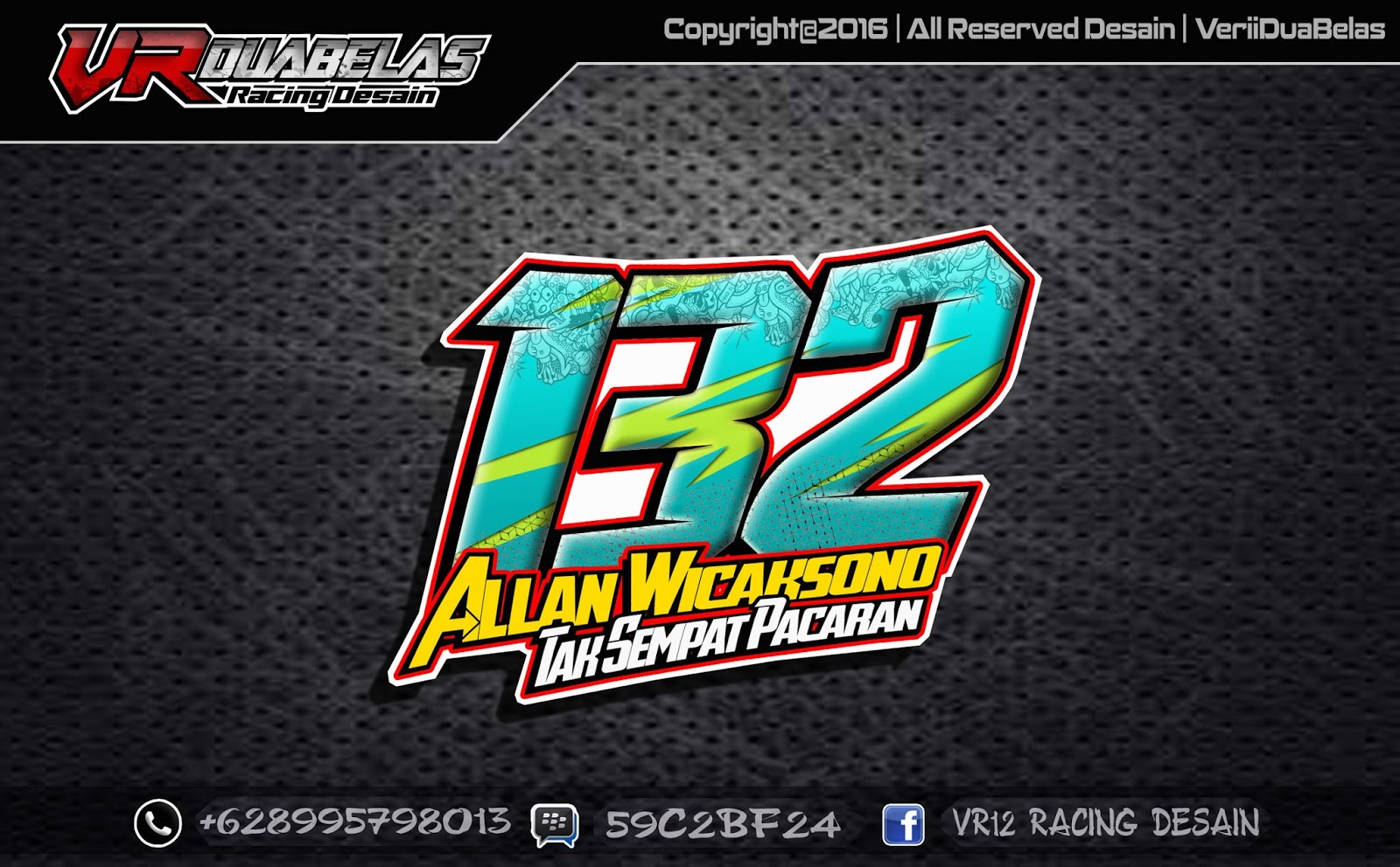 Vr12 Racing Desain: Kumpulan Design Nomor Start