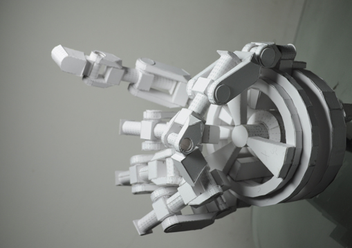 Mechanical Arm Papercraft | Papercraft Paradise | PaperCrafts | Paper ...