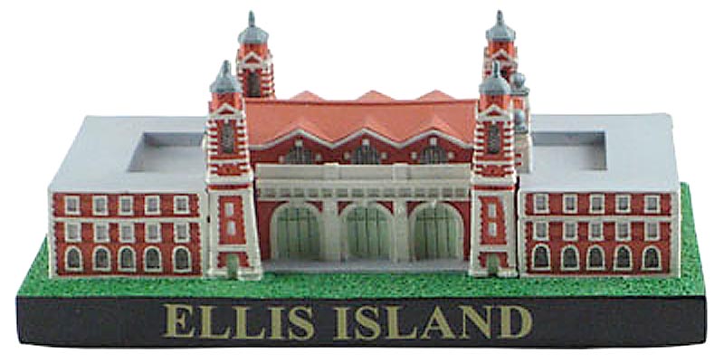 Building Collector: Resin Polymer Plastic Souvenir Building Replicas