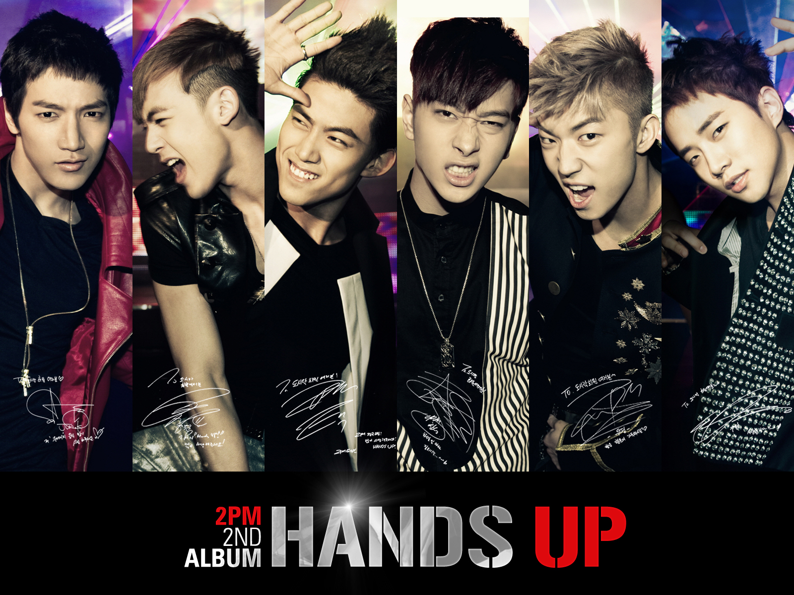Entertainment Booth: 2PM 2nd album Hands Up official Promotional photos