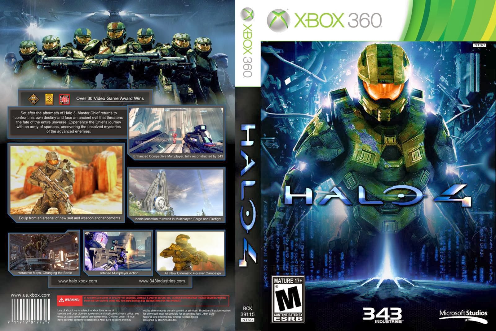Halo 4 - Xbox 360 - Ultra Capas