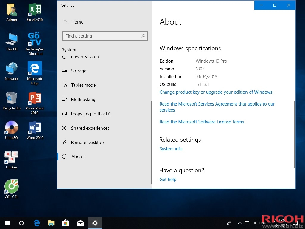 Ghost Windows 10 Pro RS4 (x86 + x64) Full Soft Chuẩn UEFI + Legacy ...