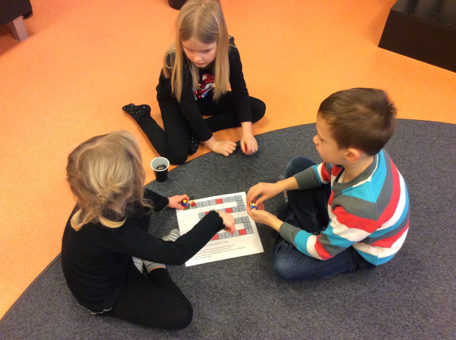 Förskoleklass C: Matte-spel!