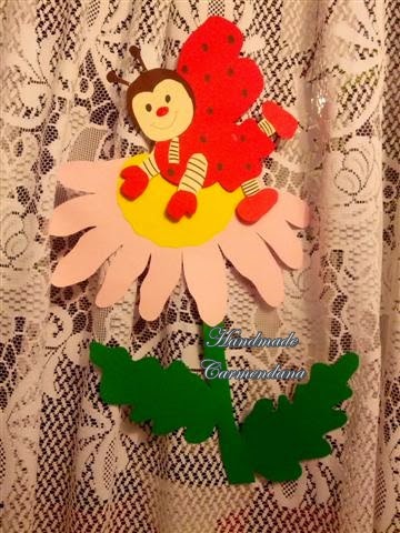 decoratiuni handmade: Mamaruta cu floare