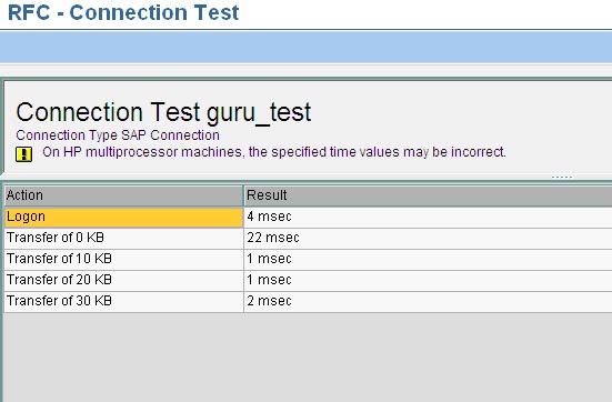 SAP Basis Tutorials: How to create an RFC Connection in SAP