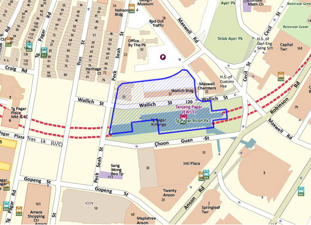 Tanjong Pagar Centre By GuocoLand: Location