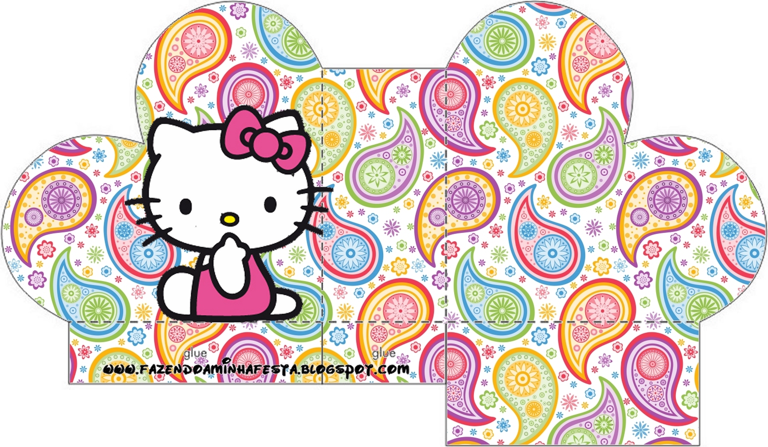 Hello Kitty Party: Free Printable Boxes. - Oh My Fiesta! in english